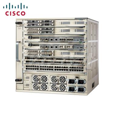 China 10 unidades da cremalheira usaram o catalizador 6800 da entrada da C.A. do chassi C6807-XL do entalhe dos interruptores de Cisco à venda