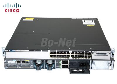 Cina l'alimentazione elettrica 350W ha usato il porto del catalizzatore 3750X WS-C3750X-24T-L 24 del commutatore di gigabit di Cisco in vendita