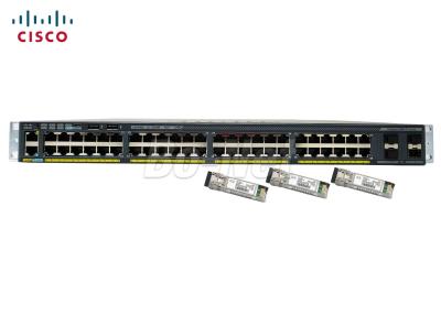 Cina Porti lunghi del commutatore di rete di Gigabit Ethernet di durata della vita 2960X WS-C2960X-48LPS-L 48 PoE in vendita