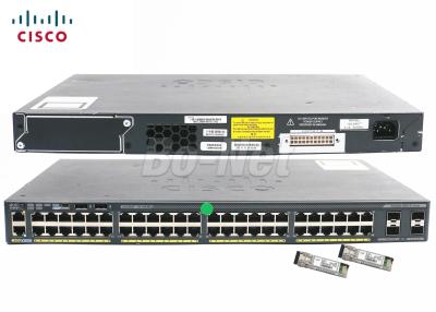 China 48 Ports Gigabit Ethernet Network Cisco Switch LAN Base WS-C2960X-48TS-L 2960-X for sale