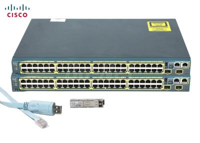 Cina WS-C2960S-48TS-S 2960S ha utilizzato il commutatore di rete di lan Lite di GigE 2 X SFP del porto dei commutatori 48 di Cisco in vendita