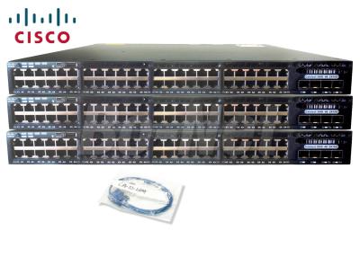 China LAN van de Schakelaar ws-c3650-48td-l 48 van Basiscisco Gigabit van de Havengegevens 2x10G de Opstraalverbindingsnetwerk Te koop