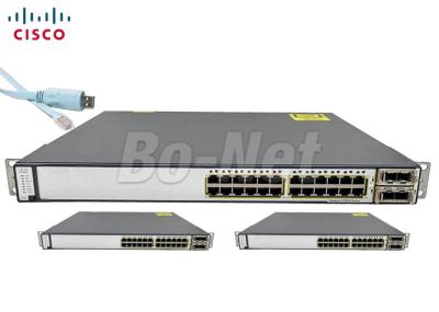 Cina I 24 porti pieno duplex hanno usato il catalizzatore WS-C3750E-24TD-E 3750E del commutatore di gigabit di Cisco in vendita