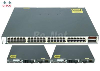 Cina L'interfaccia di Gigabit Ethernet ha usato il porto 10/100/1000 3750E dei commutatori 48 di Cisco 50/60 di hertz in vendita