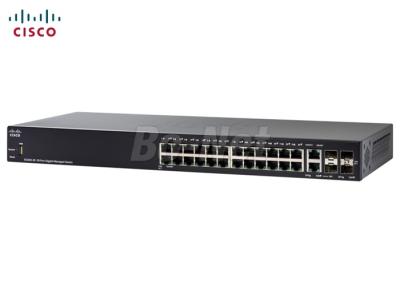 China Original Cisco Gigabit Ethernet Switch 28 Port Managed Small Business SG350-28-K9-CN for sale
