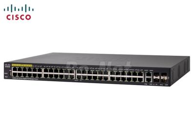 Cina bene durevole del porto SG350-52P-K9-CN SG350-52P del commutatore 52 di gigabit diretto POE di 375W Cisco in vendita
