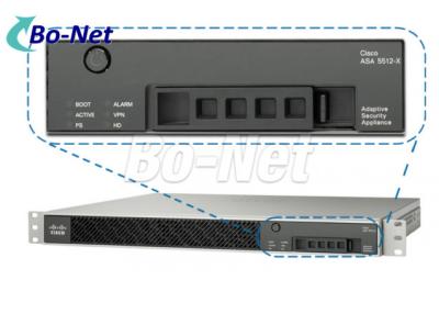 China 6 kupferne GE-Hafen-Ciscos ASA Brandmauer-ASA5512-K8 ASA 5500 Reihe 200 Mbps VPN Durchsatz- zu verkaufen