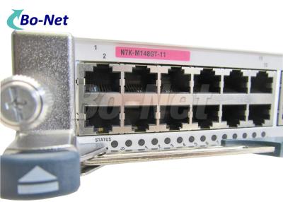 China Módulo N7K-M148GT-11 Cisco N7K 10 Gigabit Ethernet del transmisor-receptor de Cisco de 48 puertos en venta