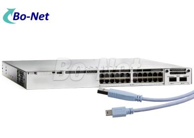 中国 新しい元のCiscoギガビット スイッチC9300-24S-A 9300 24港GE SFPのモジュラー アップリンク 販売のため