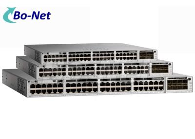 China Interruptor do gigabit de Cisco 9300 interruptor de rede C9300-48U-A de UPoE do porto 10/100/1000 do interruptor 48 da série à venda