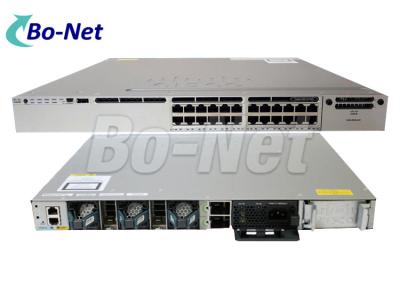 Cina Il commutatore C9300-24T-E di gigabit di Cisco comprende il commutatore CIS della rete di trasmissione di dati del porto di serie 24 di C9300-DNA-E-24-3Y IL CO 9300 in vendita