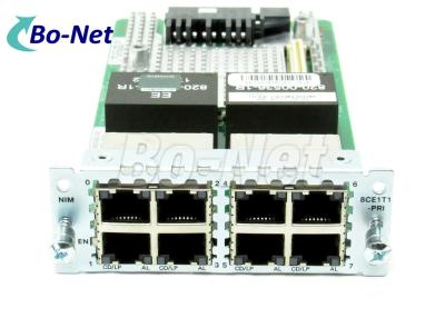 Cina Moduli utilizzati porto di NIM-8CE1T1-PRI 2,05 Mbit /s WIC 8 Cisco in vendita
