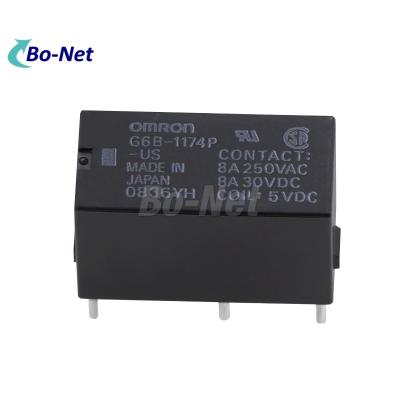 China Grupo do pino de G6B-1114P-US-5VDC 5A 4 do relé importado original normalmente aberto DC5V à venda