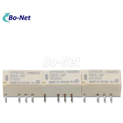 Cina Relè elettromagnetico originale G6S-2F-12VDC di G6S-2F-12VDC Omron nuovo in vendita