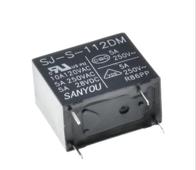 Cina Componenti elettronici SJ-S-105DM SJ-S-112DM SJ-S-124DM 4pins Rrelay normalmente aperto di SANYOU in vendita
