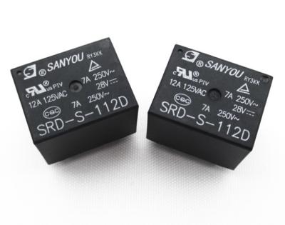 China Pés 1 dos componentes eletrônicos SRD-S-112D 5 de SANYOU normalmente abertos à venda
