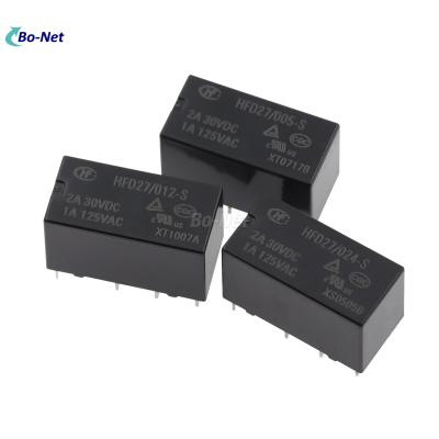 China Os componentes eletrônicos de HFD27-024-S apoiam o relé HFD27-024-S da cotação 12VDC 2A 8pin de BOM à venda