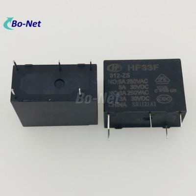 China Grupo original novo do relé 12V HF33F-005-HS3 5A 4 PIN Power Relay A dos componentes HF33F-005-HS3 eletrônicos de normalmente aberto à venda