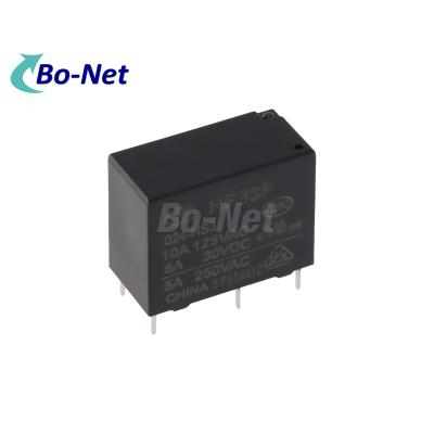 China Grupo original novo do relé 12V HF33F-024-HS3 5A 4 PIN Power Relay A dos componentes HF33F-024-HS3 eletrônicos de normalmente aberto à venda