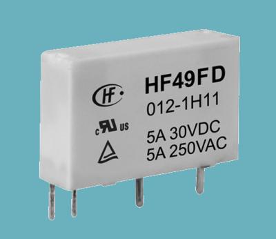 Cina Relè originale di HF49FD-012-1H11 Hongfa 4 piedi di spedizione veloce di 5A 5V 12V 24V HF49FD-012-1H11 in vendita