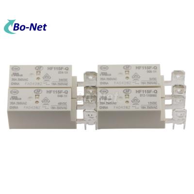 China Nieuw Origineel 5V-Relais HFHONGFA 115f-q-012-1H HF115 F-Q Series 5VDC een Groep normaal Open de Machtsrelais van 18A 250VAC Te koop