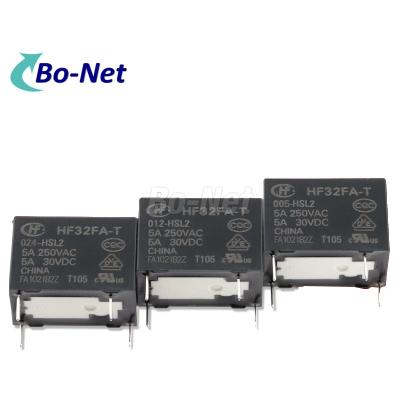 Cina HONGFA 4 APPUNTA il relè HF32FA-T-012-HSL1 di potere del PWB di 5A 5VDC BOM in vendita
