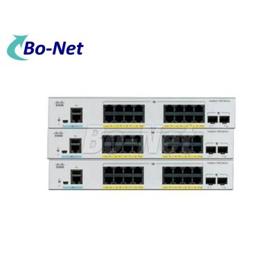China New original CISCO C1000-16T-2G-L 2x 1G SFP and 6 10/100/1000 ports C1000 Series network Switches à venda