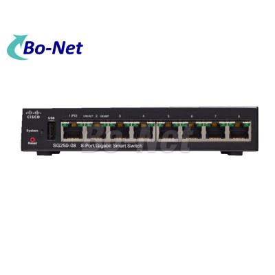 Китай New original CISCO SG250-08-K9-CN 8 Port 10/100 Gigabit Ethernet Network Switch продается