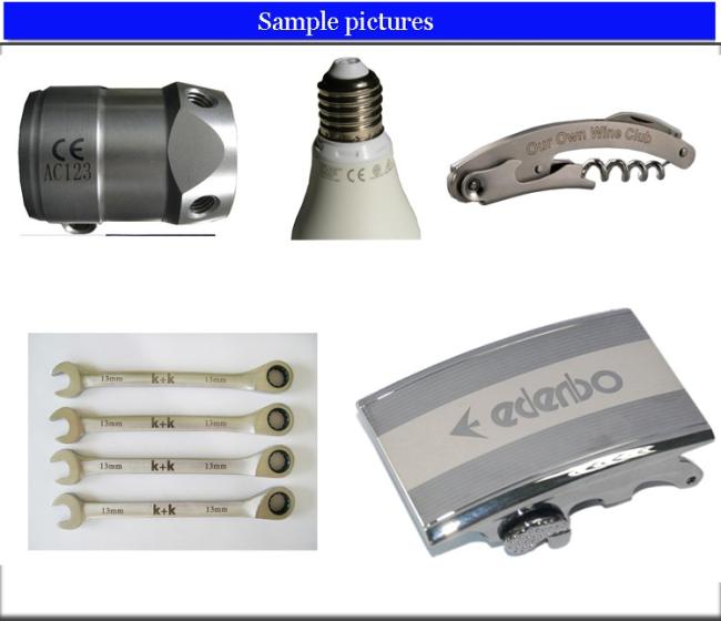 bolt head fiber laser marking machine 20w metal