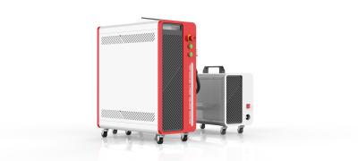 China 1200W 1500W máquina de soldadura por láser de fibra refrigeración por aire para acero inoxidable metálico for sale