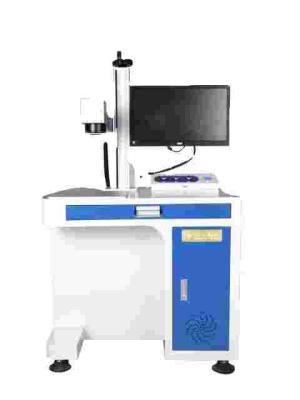 China SUS304 Metal Fiber Laser Marking Engraving Machine 20W 30W 100*100mm 175*175mm for sale