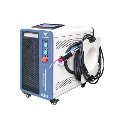 China QCW 1500 Hanniu Laser Welding Machine For Thin Plate Metal Materials SS CS Aluminum for sale