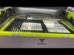 150W CO2 lasergraveringsmachine stapmotor gesneden voor acryl leer papier hout