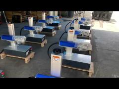 XP Compatible Operating System Desktop Laser Marking Machine with 110*110mm Marking Area