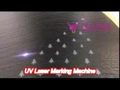 3w UV-Lasermarkierungsmaschine 100*100mm Arbeitsbereich Luftkühlung