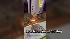 Fiber laser cutting machine for metal
