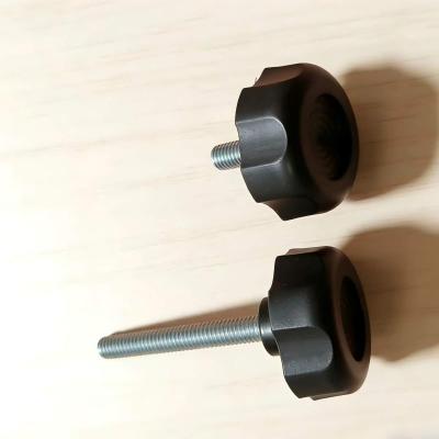 China Insert injection molding for knob parts, Nylon PA66 material, OEM service, for sale