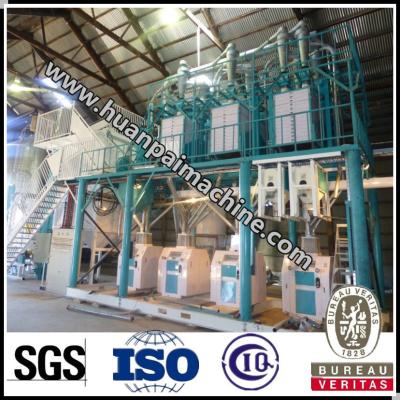 China 50ton maize flour milling machine with best price and high quality for sale