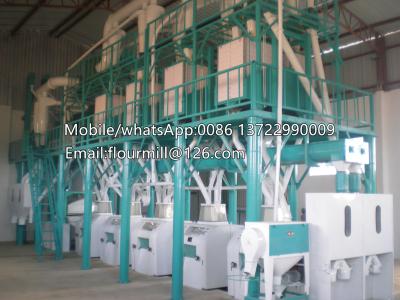 China wheat maize corn flour milling machine for sale