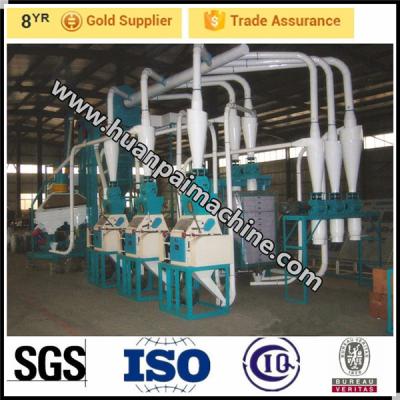 China malawi maize meal grits milling machines/china manufacture best price maize flour processing machinery for sale