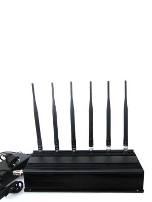 China 6 Antenna Cell phone GPS   RF Jammer  (315MHz/433MHz) for sale