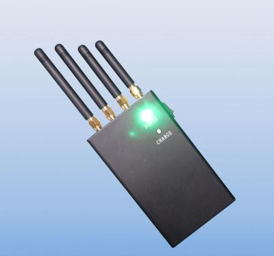 China 4 Band 2W Portable WiFi Cell Phone Signal Blocker for sale