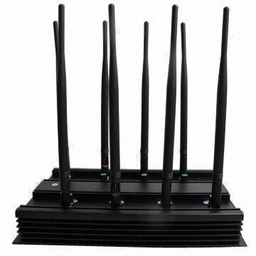 China 8 Bands Adjustable 3G 4G Cell Phone Signal  GPS WiFi Lojack Jammer for sale