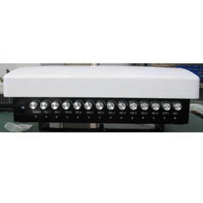 China 14 bands Built-in Aerial Adjustable  Cell Phone GSM CDMA 3G 4G WIFI GPS VHF UHF  Lojack Jammer for sale