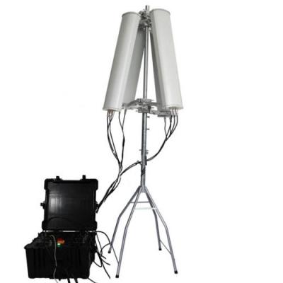 China 600W 4-8bands  up to 2500m  High Power Drone Jammer for sale