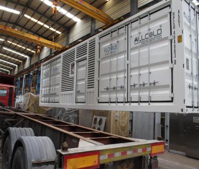 China 4 Kompressor-Blumen-Vakuumkühlvorrichtung 72KW der Paletten-R404A zu verkaufen