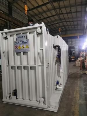 China SGS Leaf Vegetable PLC control Vacuum Pre Cooler 3P 4 Pallets for sale