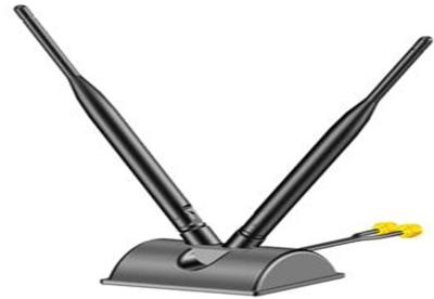 Китай Портативная магнитная антенна Wifi диапазона Маунта двойная для системы цифров TV продается