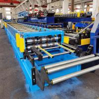 China 3Ph Floor Metal Deck Forming Machine Glazed Roll for sale