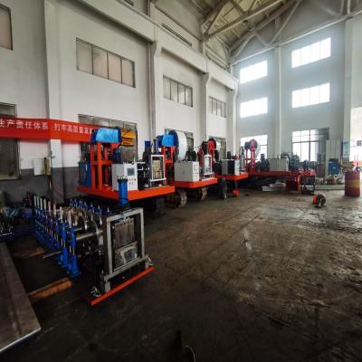 China Custom Fascia Roll Forming Machine Rain Seamless Gutter Equipment for sale